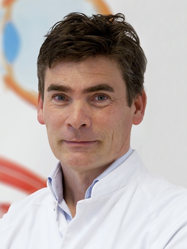 De medisch specialisten van Eyescan